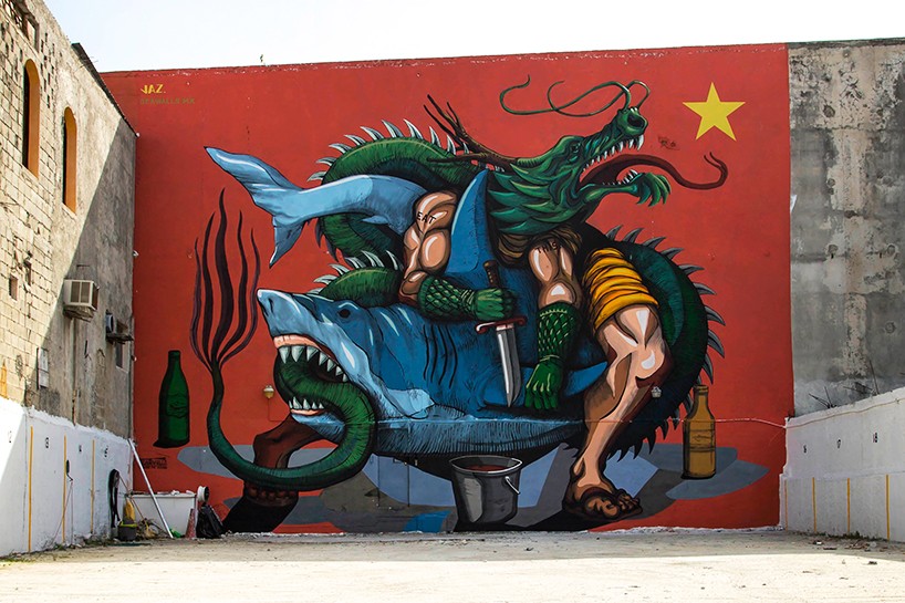 sea walls – murals for oceans 2015