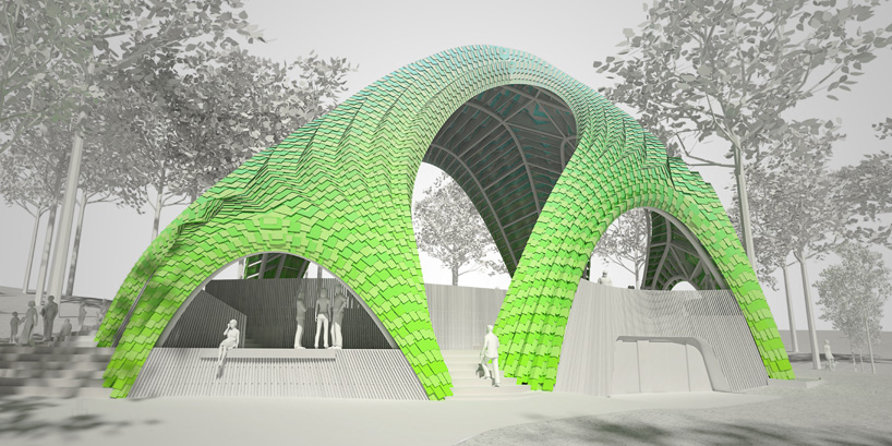 MARC FORNES/THEVERYMANY envisions chrysalis amphitheater for ...
