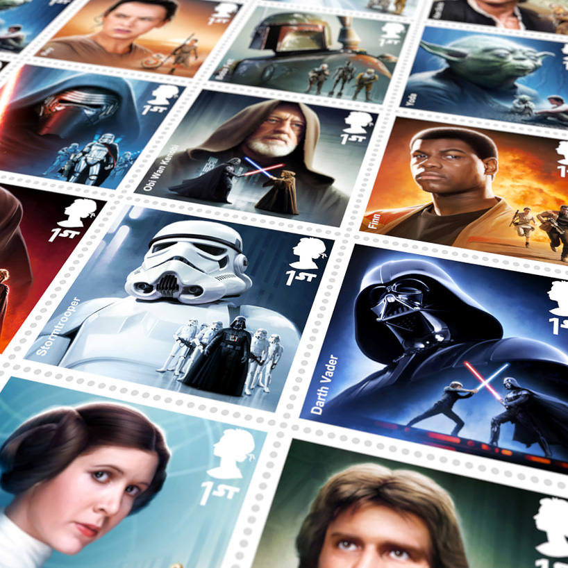 send letters to a galaxy far, far away with royal mail's star wars ...