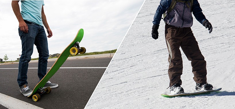 seasons offers a board for both skate and snow