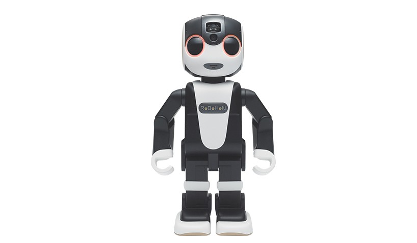 sharp exhibits smartphone that is also a talking robot assistant