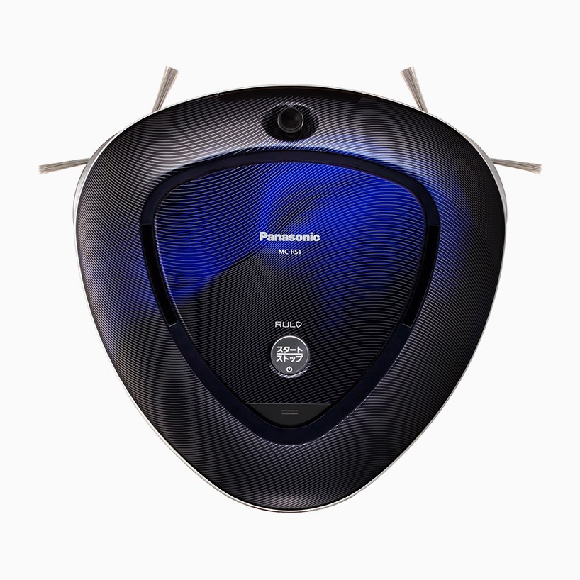 panasonic's autonomous triangular vacuum cleaner gets into hard to ...
