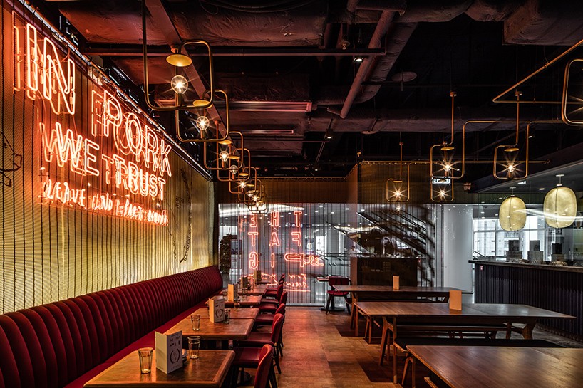 the fat pig restaurant in hong kong by michaelis boyd