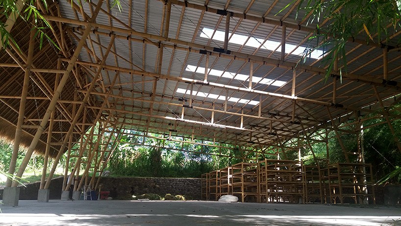 asali bali engineers bamboo structure capable of covering 545m2