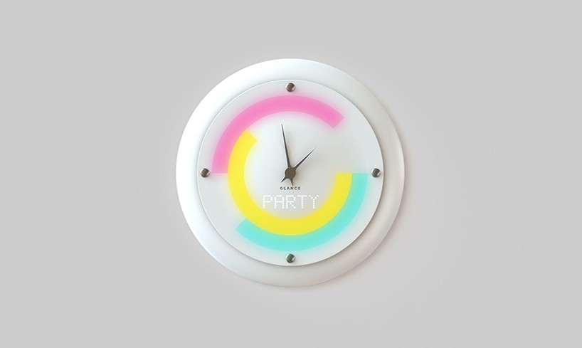 glance tech fills typical household clock with smart home connectivity