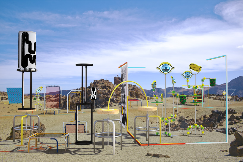 M/M studio renders ‘signs-as-designs’ in the form of modular furniture ...