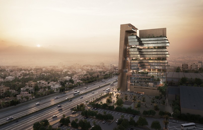 andrew bromberg of Aedas masterplans ALJ headquarters in jeddah