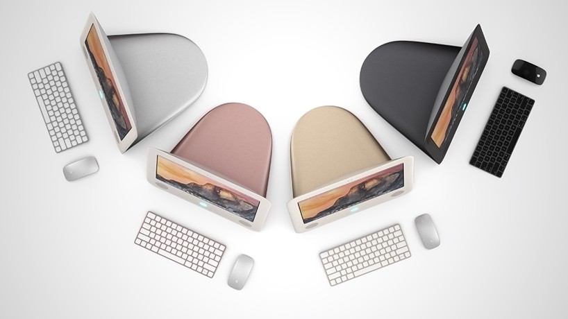 curved/labs’ concept restores apple’s egg-shaped iMac for today’s ...