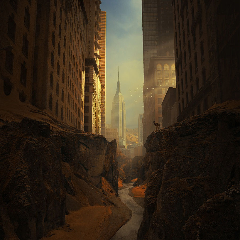 michał karcz pictures parallel worlds and post-apocalyptic landscapes