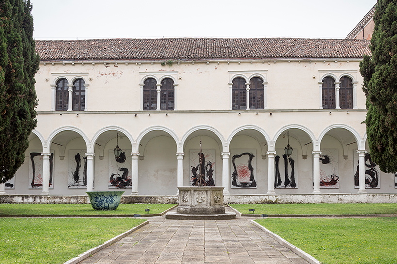 qin feng unfolds experimental ink brush paintings across three sites in ...