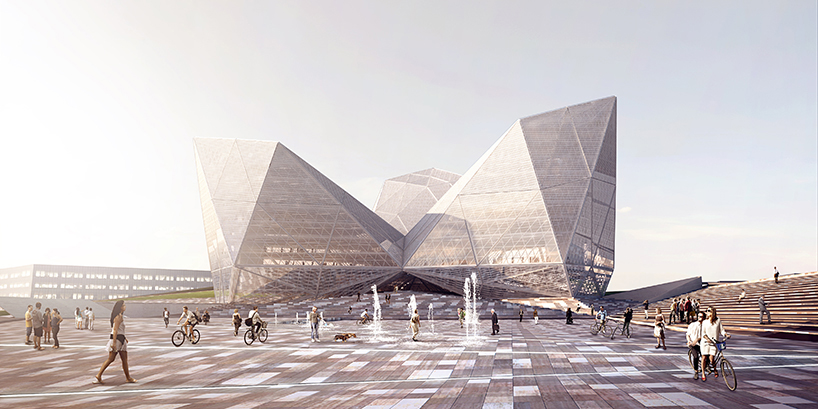 OPT designs synthetic publics city hall in tekirdag