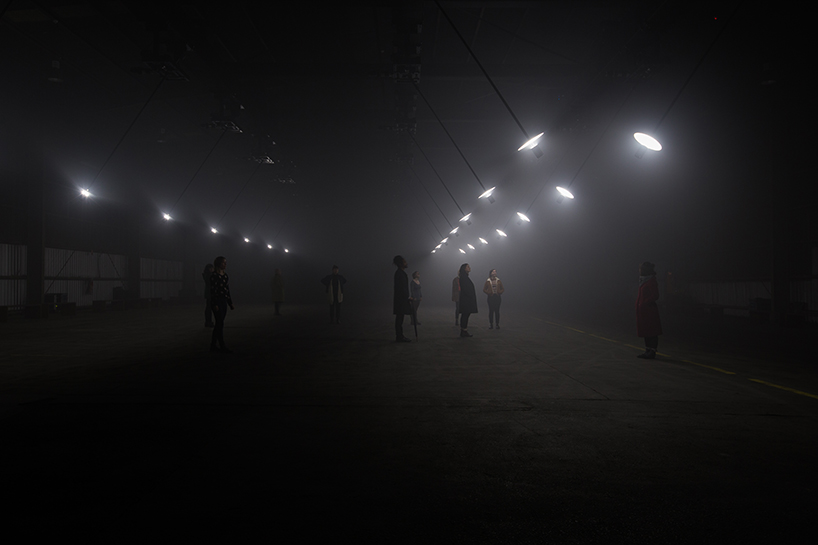 united visual artists' large-scale light installation plays with the ...