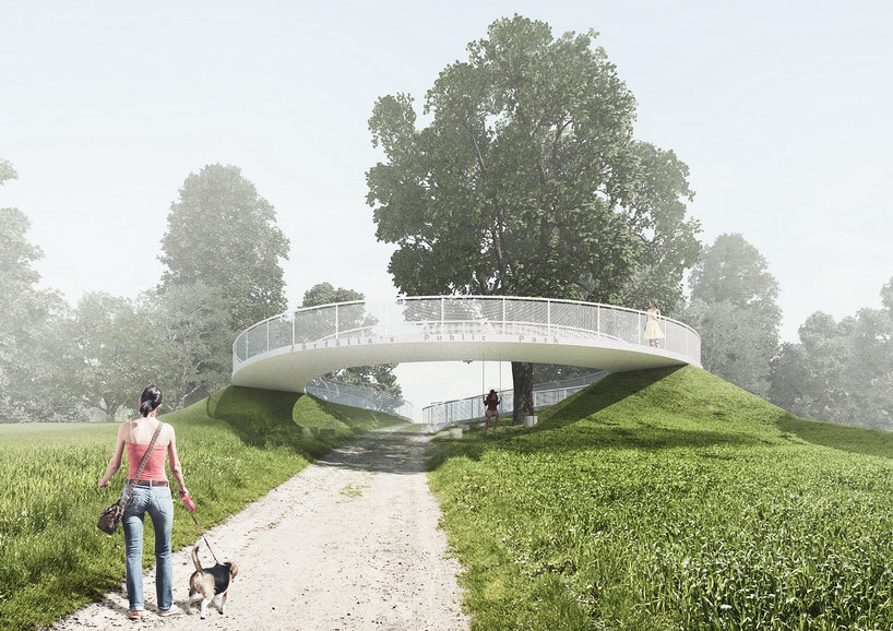 loop by rastvorgroup puts a spin on park pathway design