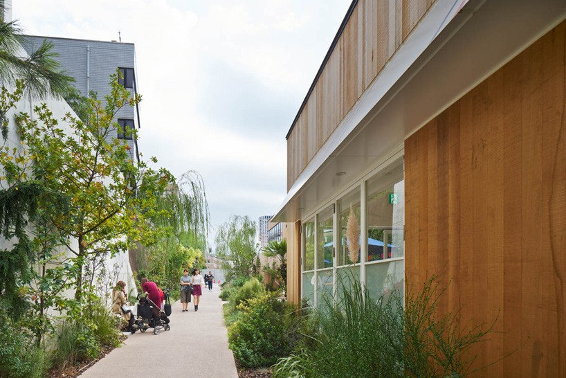 general design co. plans green outdoor shopping complex