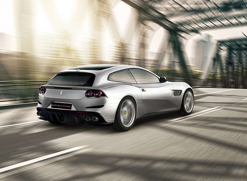 first four-seater in ferrari history with V8 turbo: GTC4Lusso T