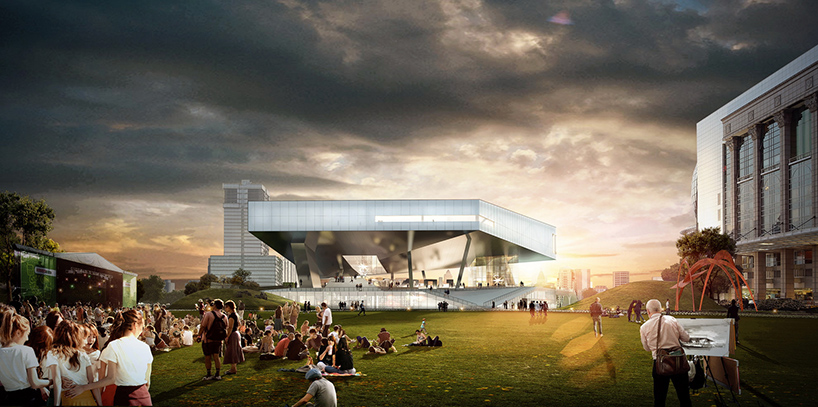OPEN architecture reveals proposal for pudong art museum