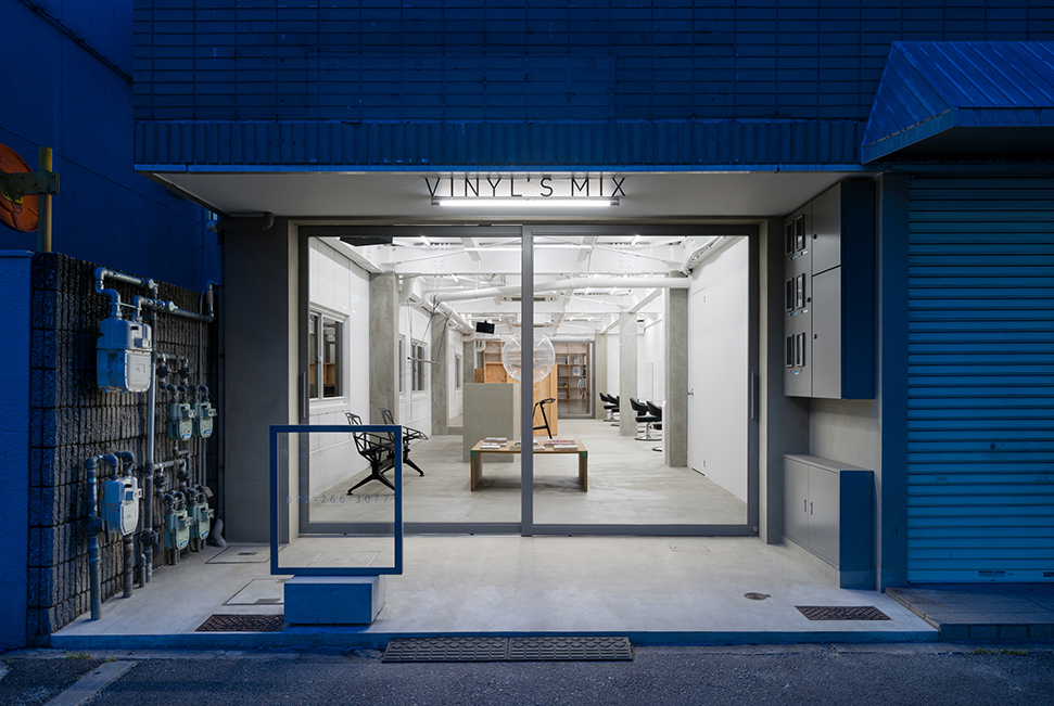 sides core creates a hair salon & staff-curated library in japan