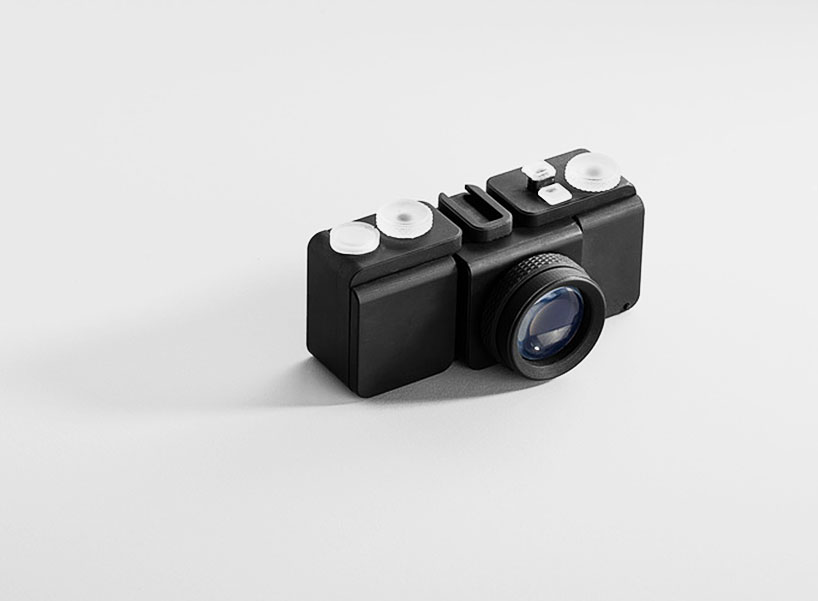digital designer 3D prints functional 35 mm film camera