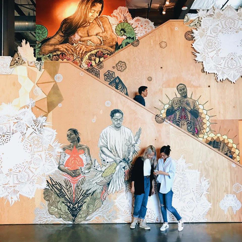 facebook office art pieces from around the world revealed