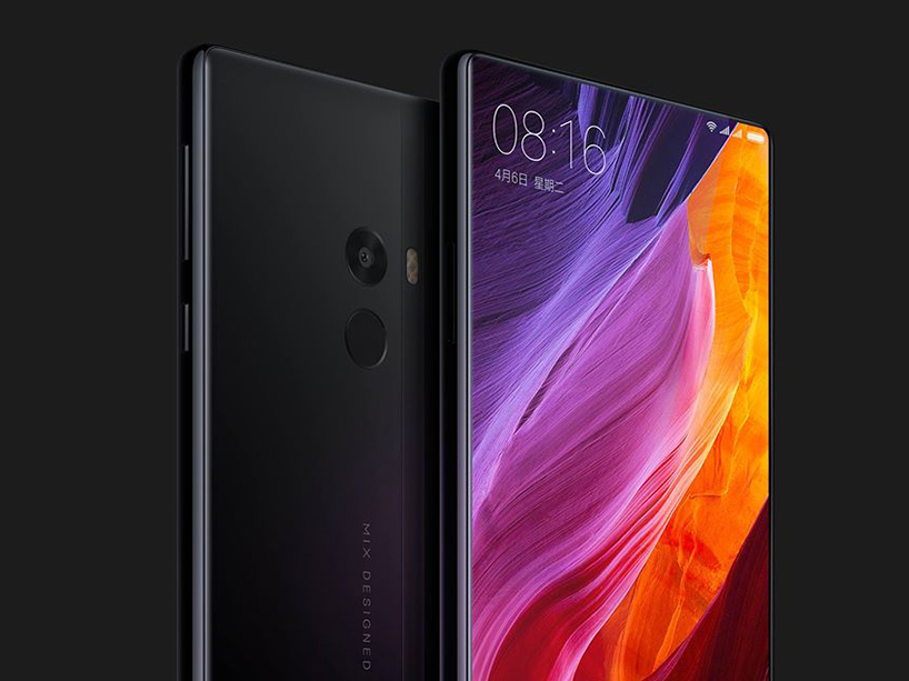 philippe starck: Mi MIX ceramic smartphone for xiaomi