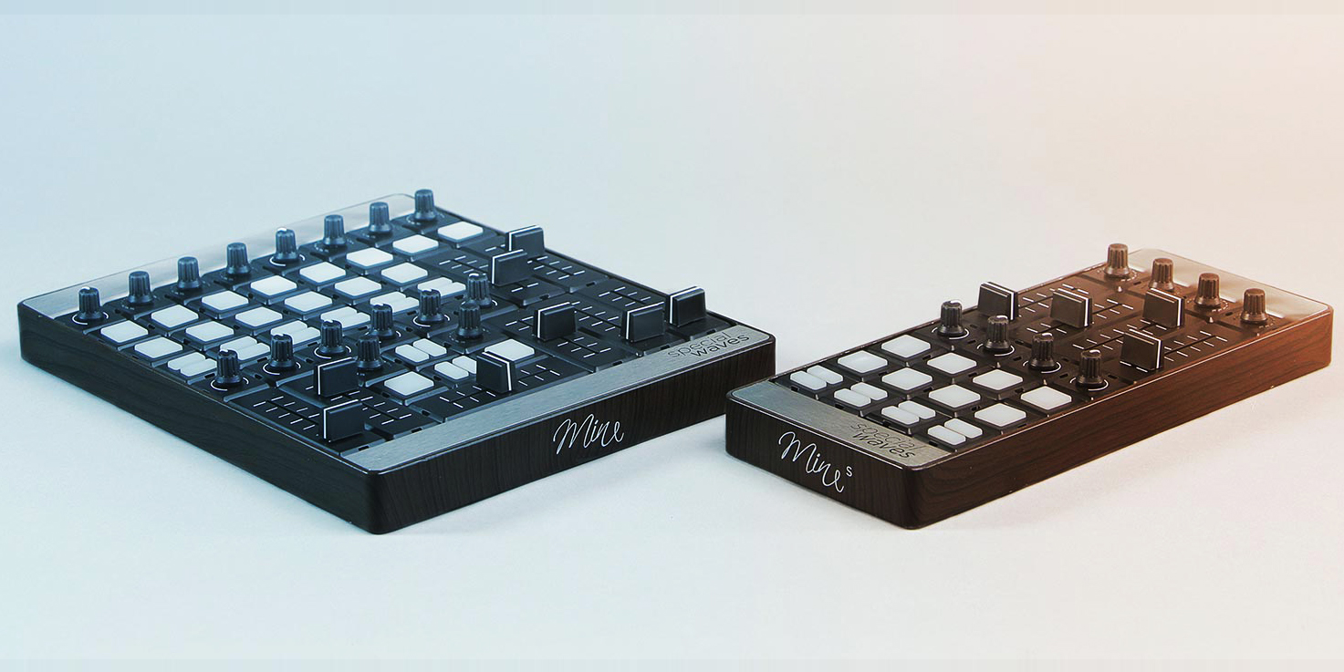 mine modular controller lets DJs, producers + musicians build it like LEGO