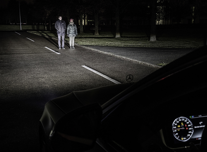 mercedes-benz digital light headlamps shine in HD quality