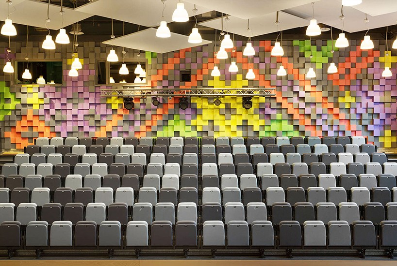dreamdesign's new school explodes with colors, art and positivity