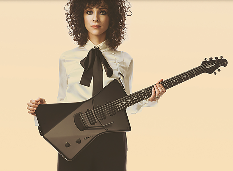 st. vincent + ernie ball signature electric guitar designed for the ...