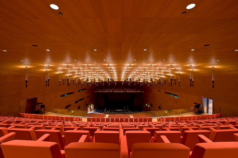 fuksas conceives interior elements for rome convention center