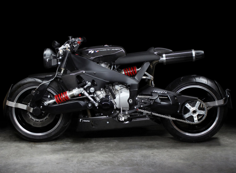lazareth back to the future yamaha YZF R1 custom motorcycle