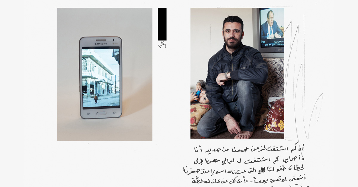 refugees share treasured memories as stored on their smartphones in ...
