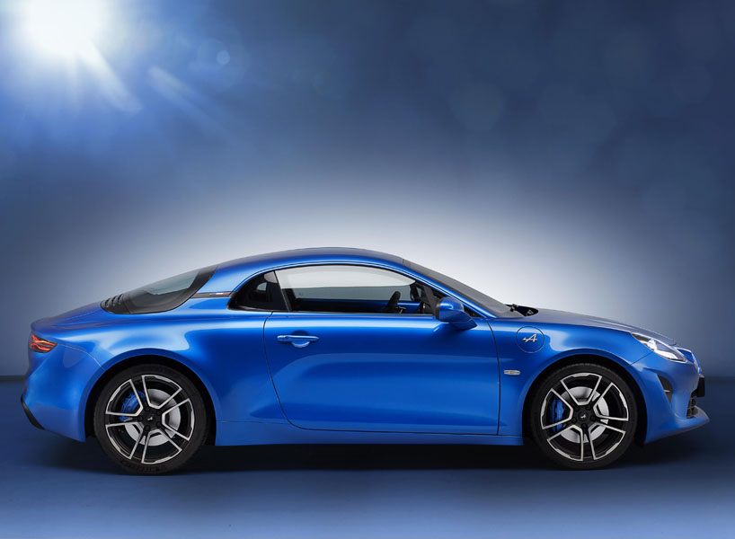 french brand alpine returns with compact A110 sports car