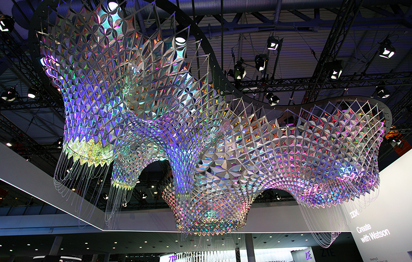 SOFTlab + IBM develop gaudi-inspired sculpture using watson