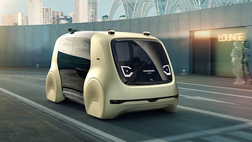 meet sedric: volkswagen’s self-driving pod with a friendly face