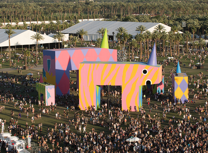 coachella's oversized art installations amaze + amuse fun-loving ...