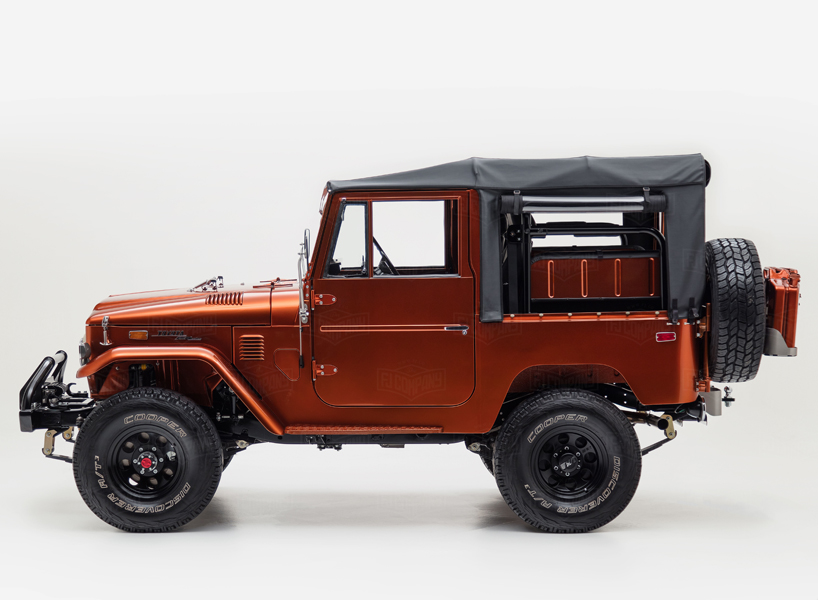 toyota land cruiser FJ49 tonka truck custom 4x4 by FJ company