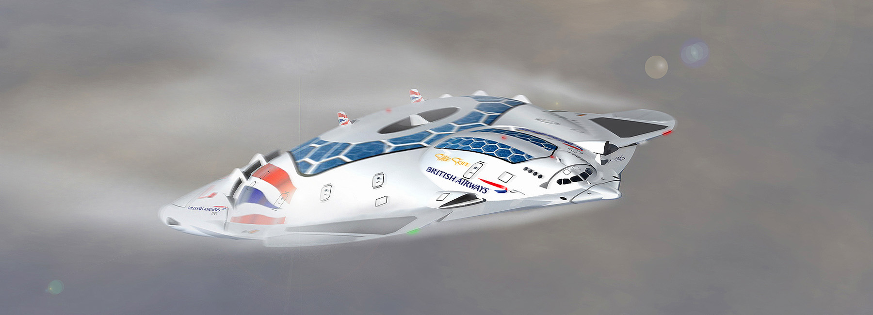 oscar viñals solar skin quantum plane concept imagines the future of flying