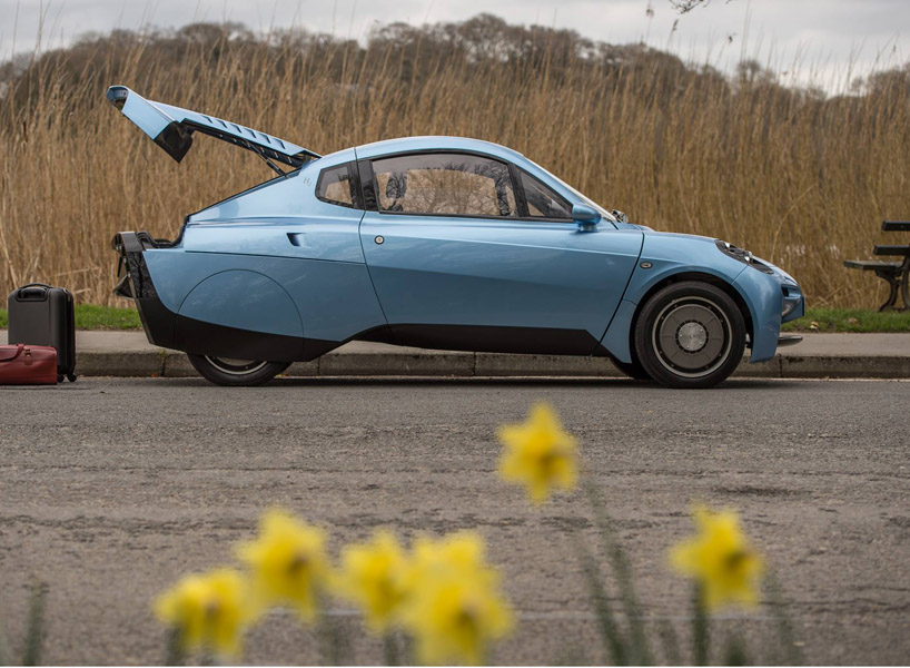 riversimple's rasa fuel cell electric car tested on UK roads