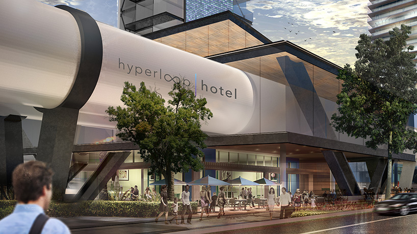 the hyperloop hotel lets you zoom between cities in a luxury suite