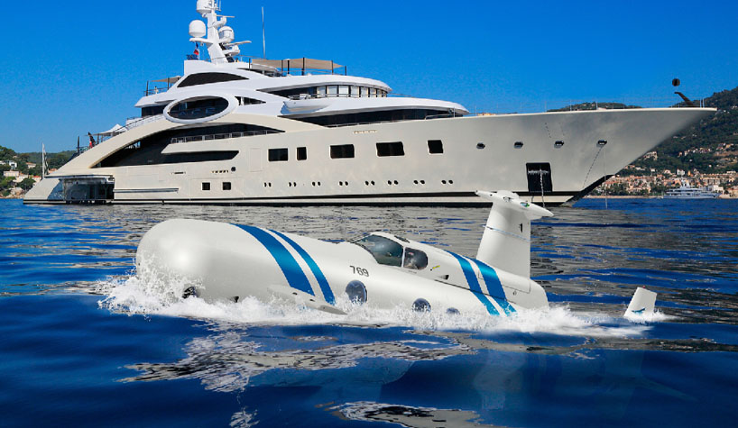 neyk's personal submarine is built to navy + NASA specifications