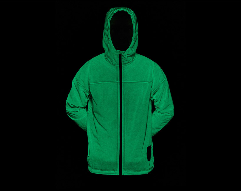 glow like kryptonite with vollebak's solar charged jacket
