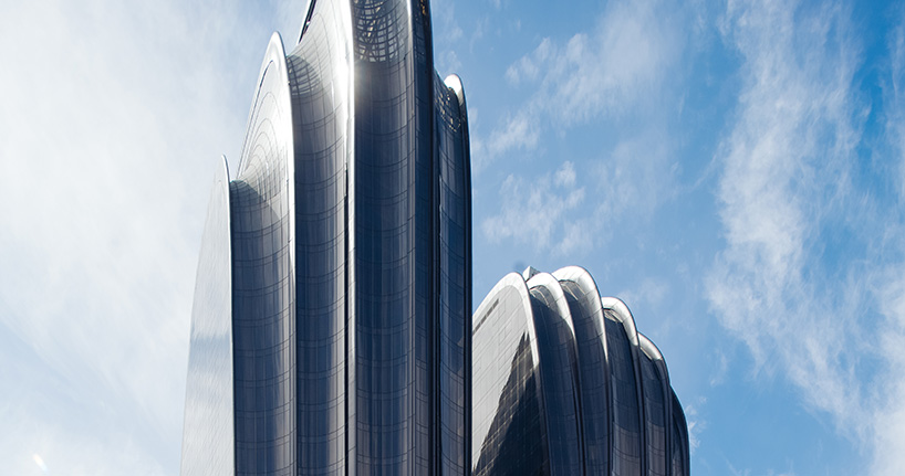 MAD architects' chaoyang park plaza nears completion in beijing