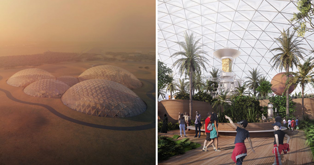 bjarke ingels proposes mars space simulation city in the UAE desert