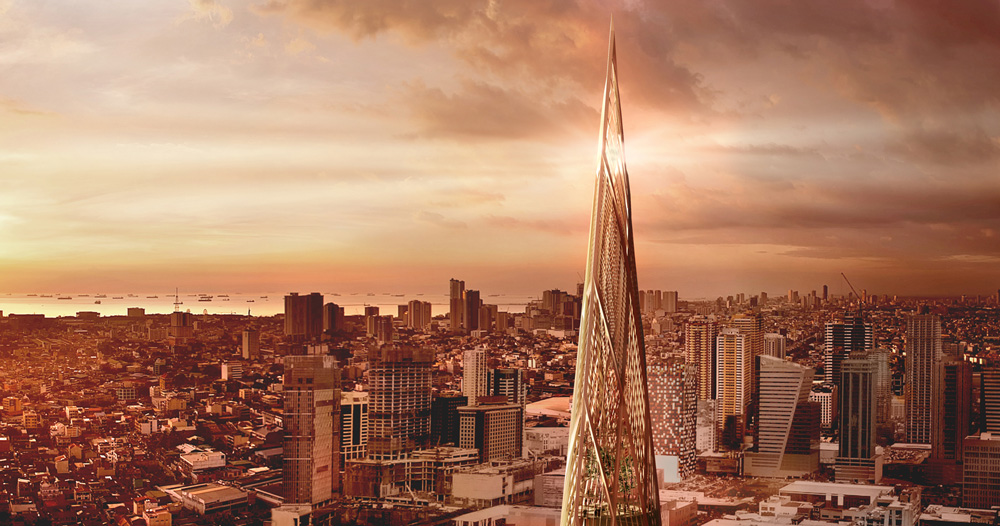 henning larsen architects chosen to build ICONE tower in manila