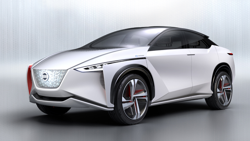 nissan presents IMx zero emission self driving concept car at tokyo ...