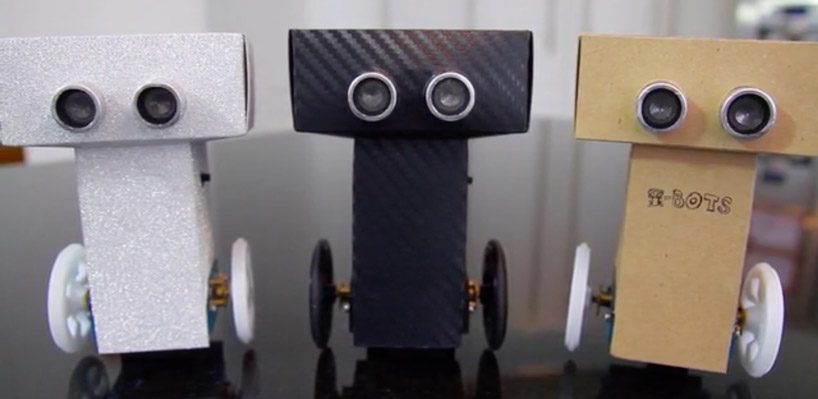 T-BOTS is a two-wheeled balancing robot providing an interactive way to learn programming