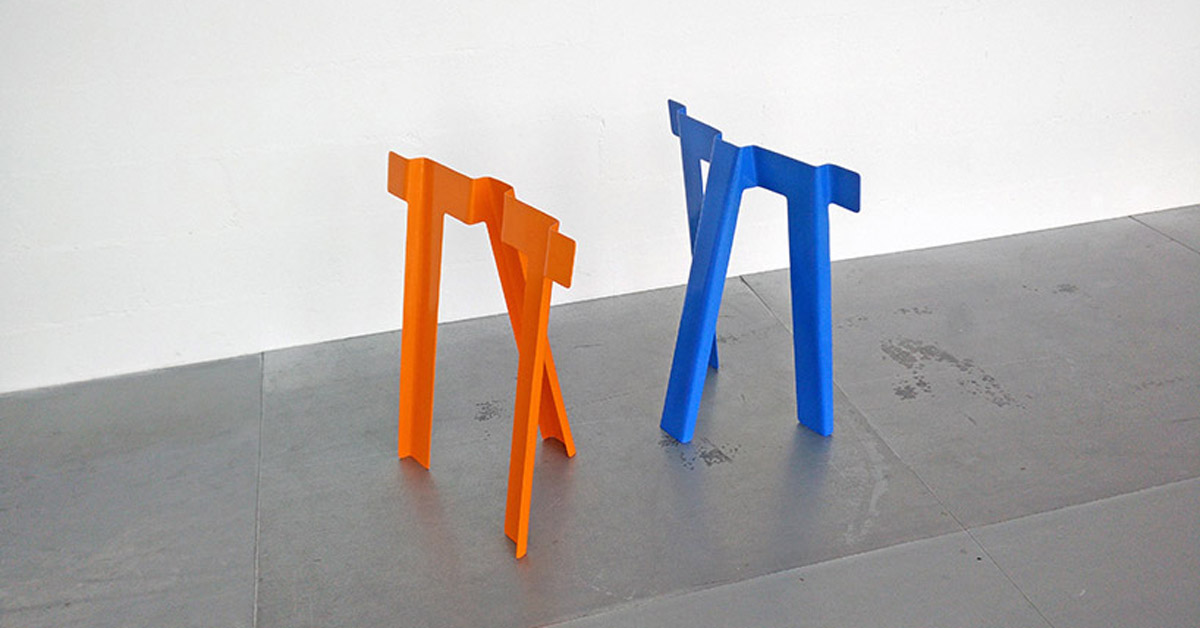 studio satël create a trestle to optimize industrial production