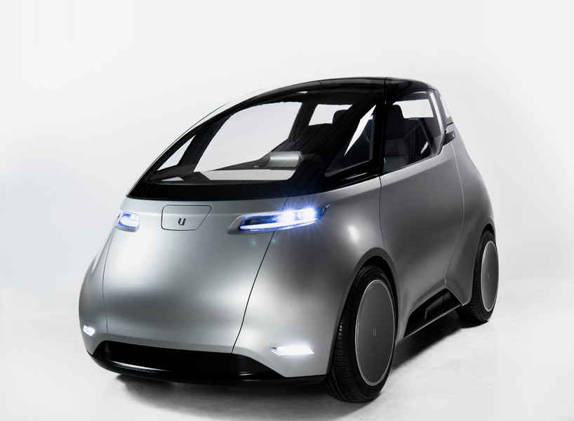 the uniti one is a bubble-shaped electric city car