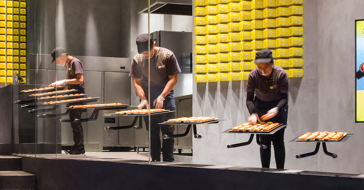 07BEACH designs a cheese tart store in ho chi minh city for BAKE