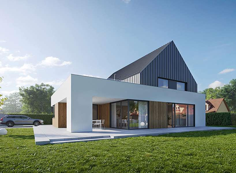 MEEKO's house in zlotniki is an expression between the modernity and ...